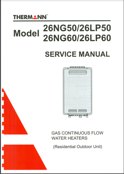 THERMANN 26NG60-26LP60 service manual – Tech Spec