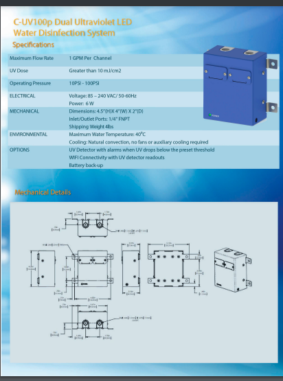 Rev10 Spec CUV100P ULTRA – Tech Spec
